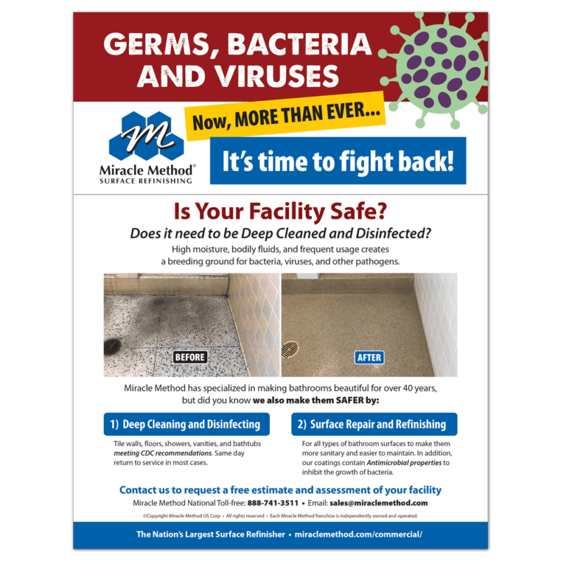 Miracle Method | Disinfect Flyers | Franchise Print Shop