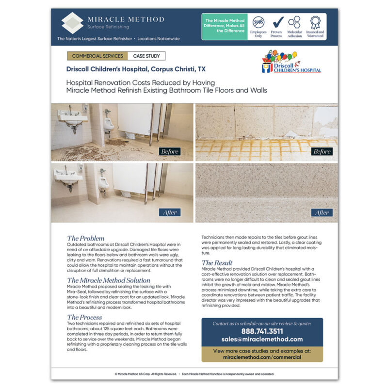 Miracle Method | Case Study Flyers | Franchise Print Shop