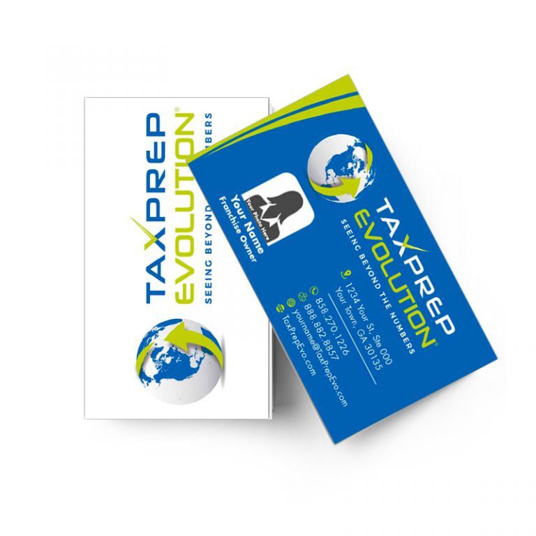 Tax Prep Evo | Business Cards | Franchise Print Shop