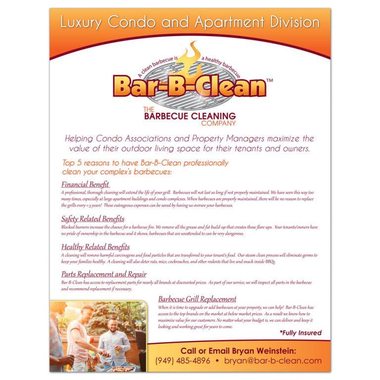 Bar-B-Clean | Flyers | Franchise Print Shop