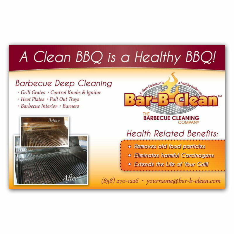 Bar-B-Clean | Postcards | Franchise Print Shop