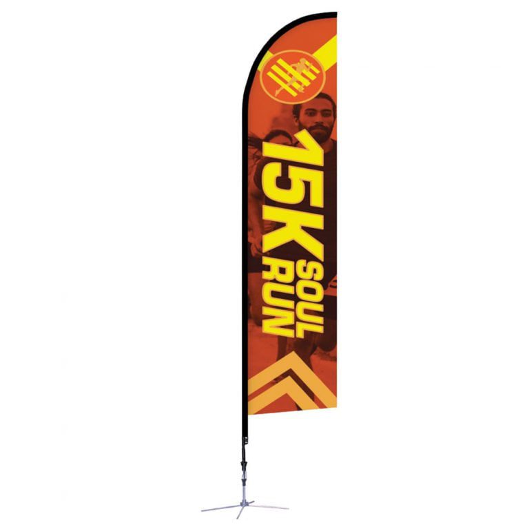 Feather Flag Banner Stand | Franchise Print Shop