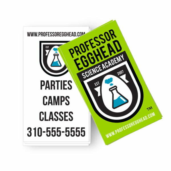 Professor Egghead | Professor Cards | Franchise Print Shop